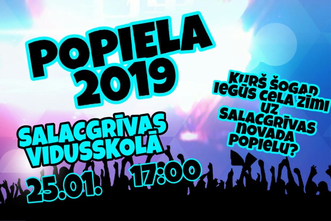 Salacgrīvas vidusskolas Popiela 2019 – Salacgrīvas Vidusskola